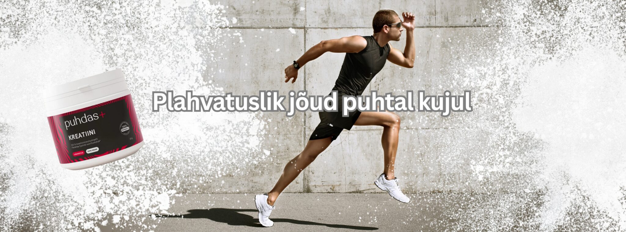 Creatine monohydrate is one of the most researched and proven supplements. - Puhdas+